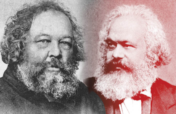 Reflexiones desde Anarres: Bakunin frente a Marx