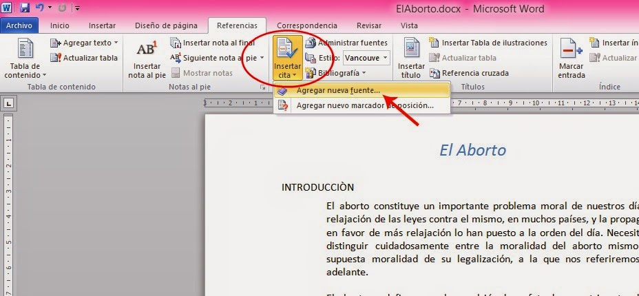INFORMÁTICA MÉDICA 2015: Bibliografía con estilo Vancouver