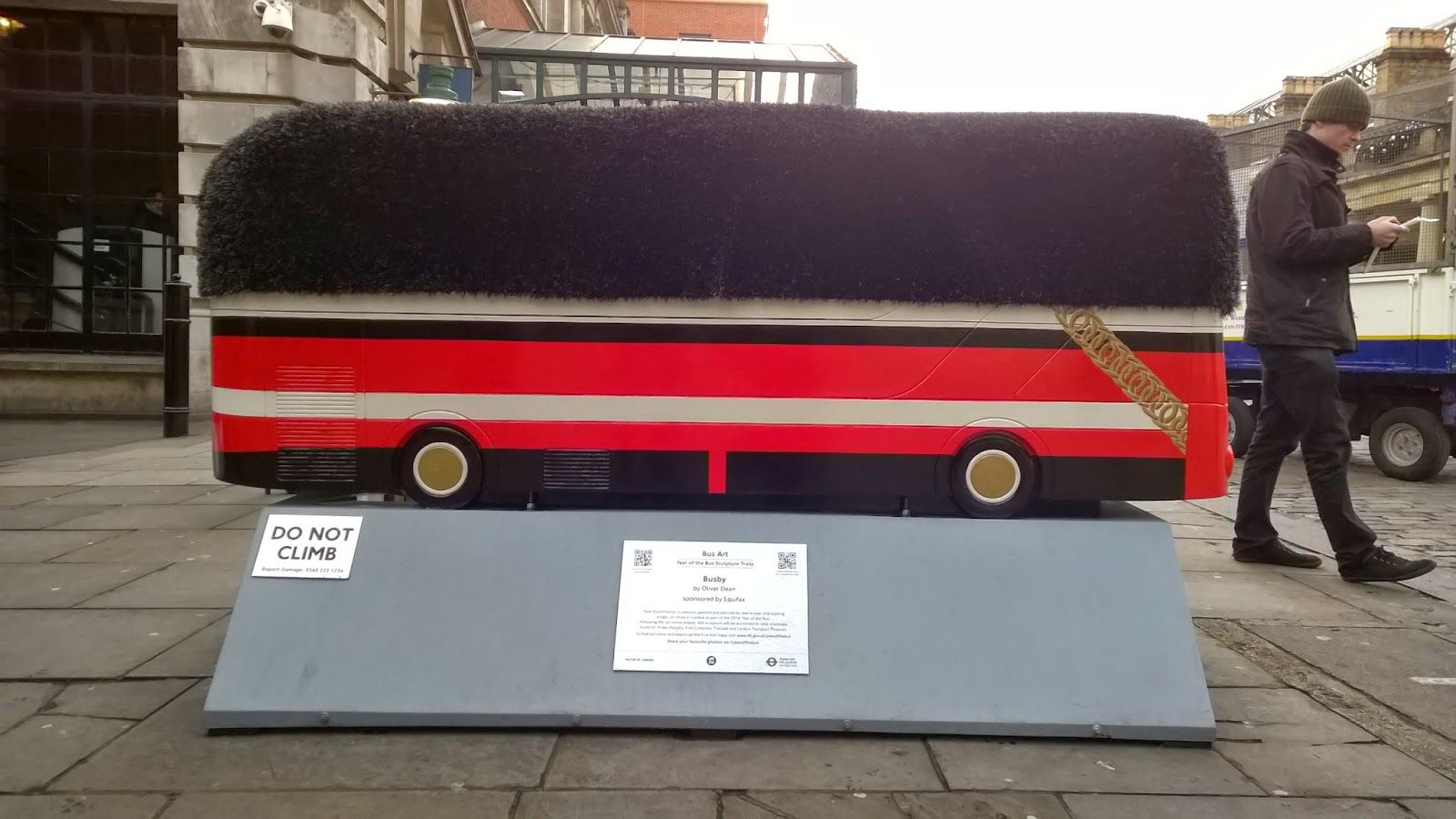 The VH5: Bus Art: Year of the Bus Sculpture Trails - Around Westminster