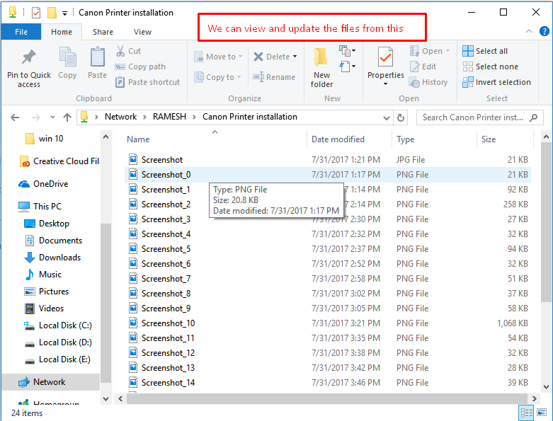 FILE SHARING USING LAN - RAMESH'S BLOG