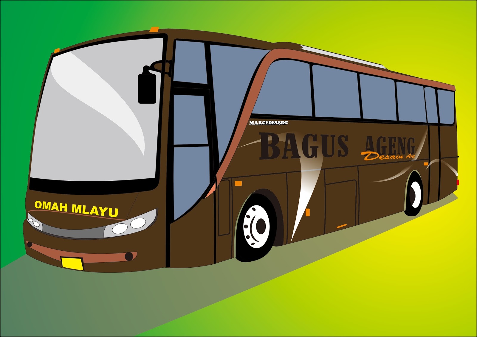 DESAIN VEKTOR BUS - My Collection