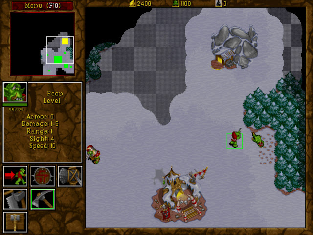 The Best Games Ever: Peon Screenshot | Warcraft 2