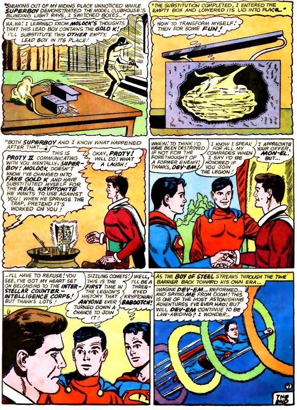 The Legion of Super Bloggers! : TOS: Adventure Comics #320 Point ...