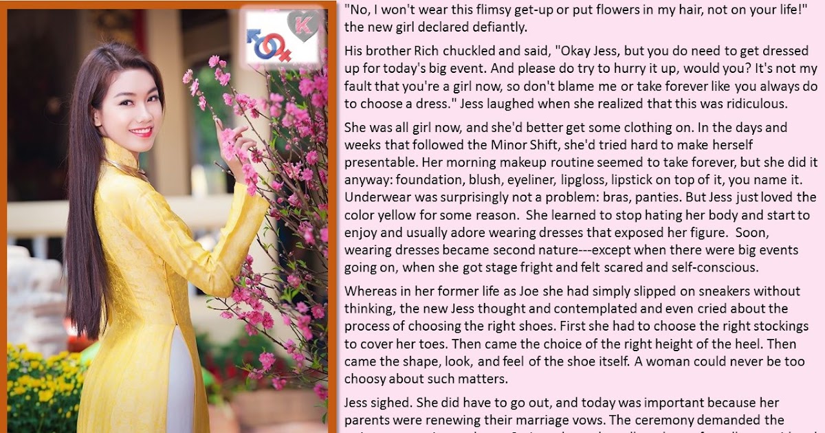 Karen's Flashes (Mostly) Asian TG: Dressing up