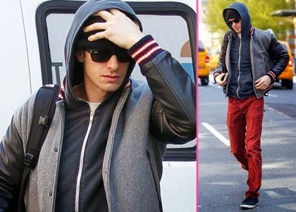 Celebrity Casual Style for Your Daily Look: ANDREW GARFIELD CASUAL STYLE