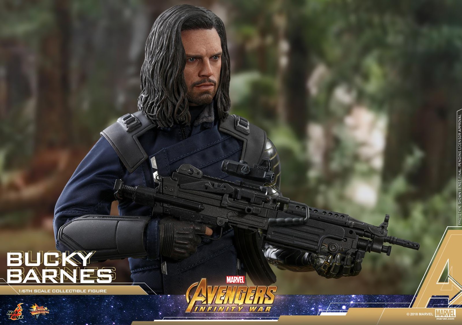 Bucky Barnes ganha também seu Hot Toys na versão Vingadores: Guerra ...