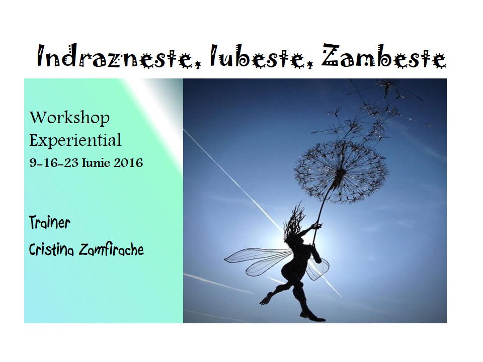 Cristina Zamfirache | Autocunoastere si crestere personala: Program de ...