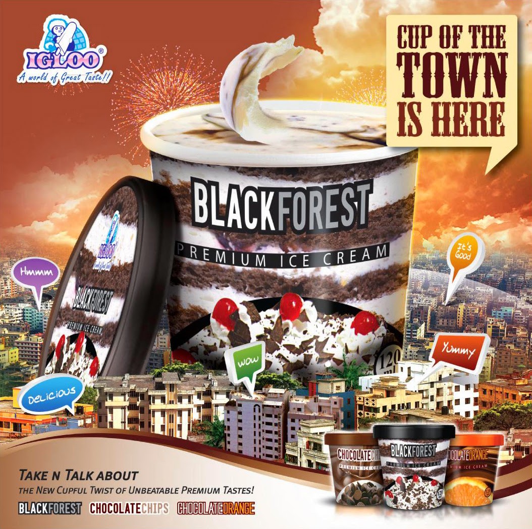IGLOO (Black Forest Premium Ice Cream) | Ads of Bangladesh