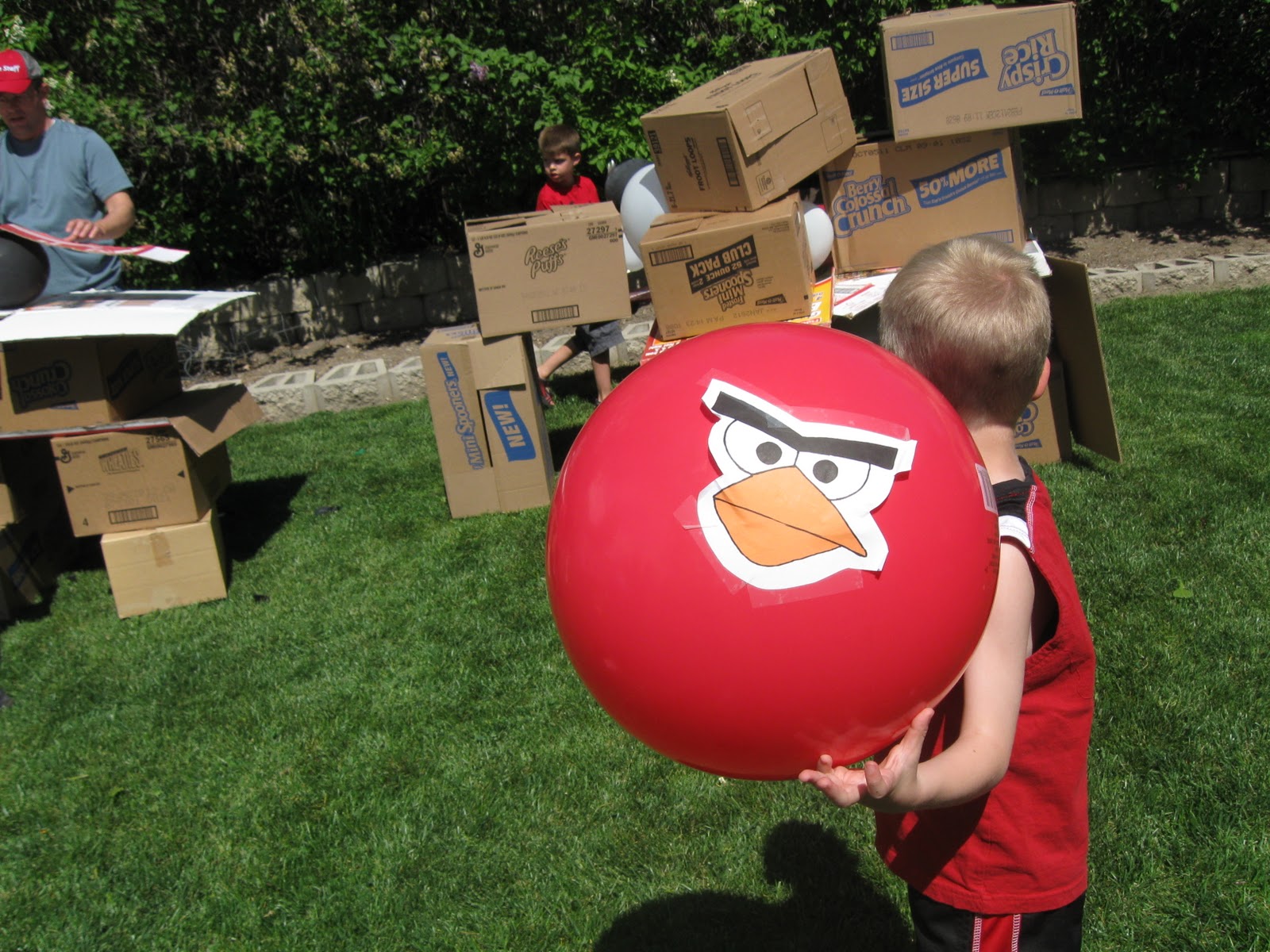 The Brown Eyes Have It: Angry Birds Birthday Party