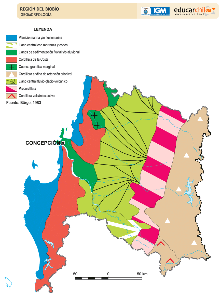 Geografía Turística: Región del Bío Bío