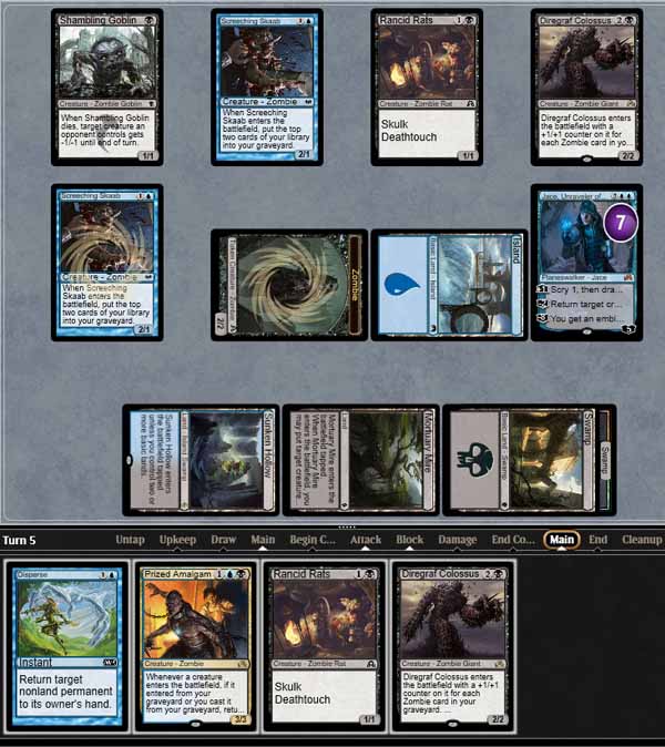 Magic the Gathering Adventures: [Standard] Zombies