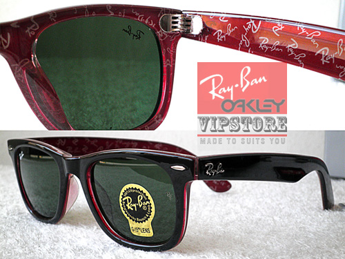 Ray-Ban Wayfarer Rare Print Rayban Logo Grade 6A | Koleksi Kacamata