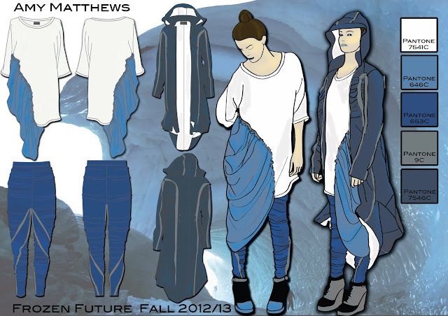 My Fashion: Amy Matthews Graduate Collection 'Frozen Future'