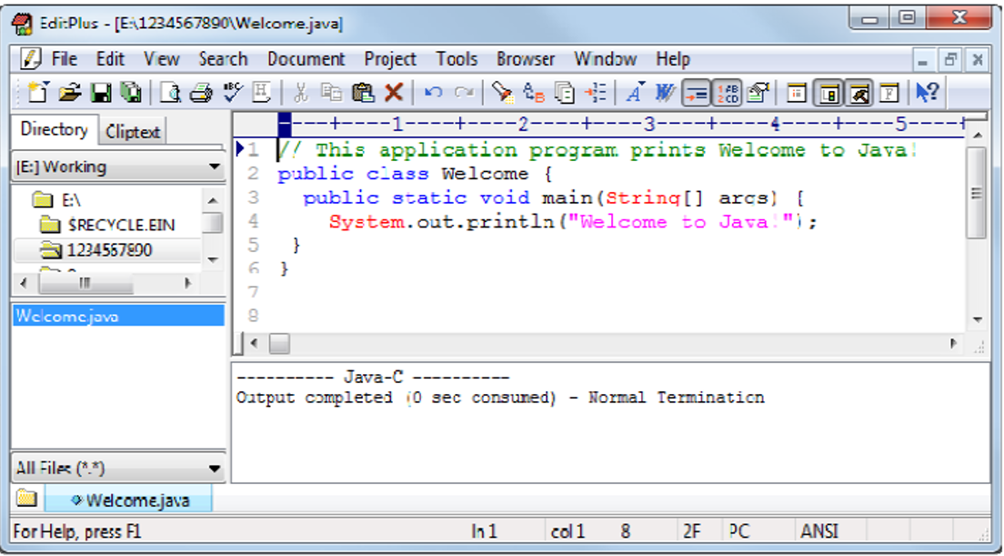 Maew Program: การตั้งค่าเพื่อให้โปรแกรม Editplus สามารถรันภาษา Java ได้
