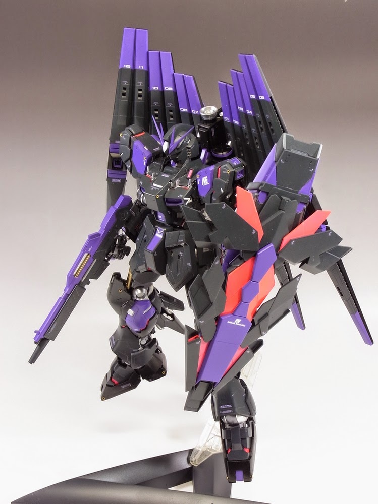 MG 1/100 nu-Gundam "Prototype Psycho Frame" Custom Build - Gundam Kits ...