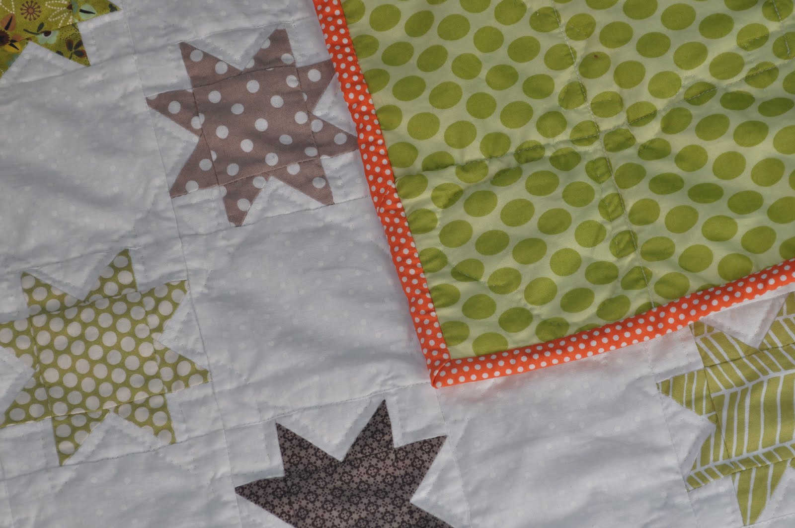 love poppet: Another sawtooth star quilt done