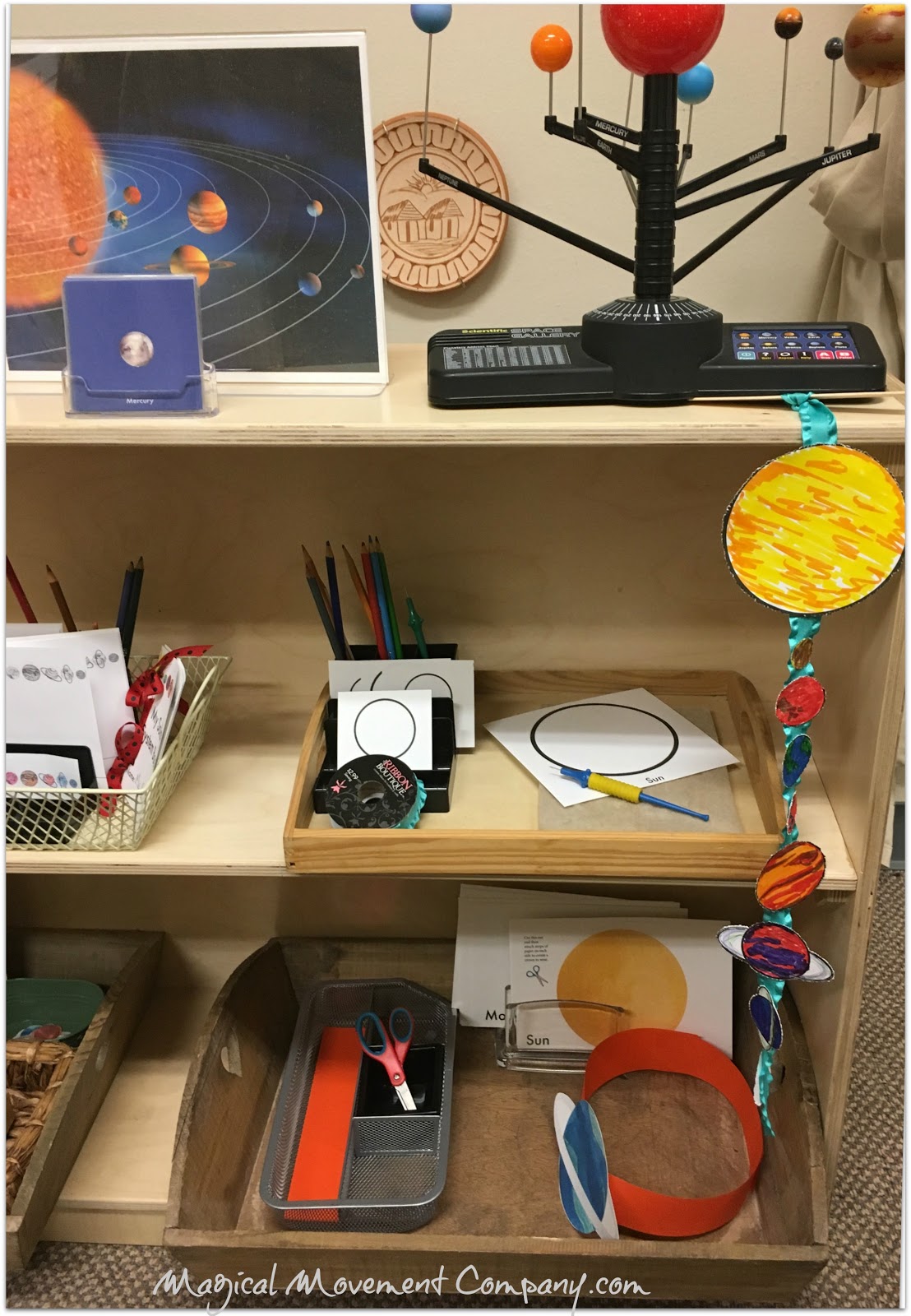 Our Solar System Part 3: Montessori Curriculum Arts | Magical Movement ...
