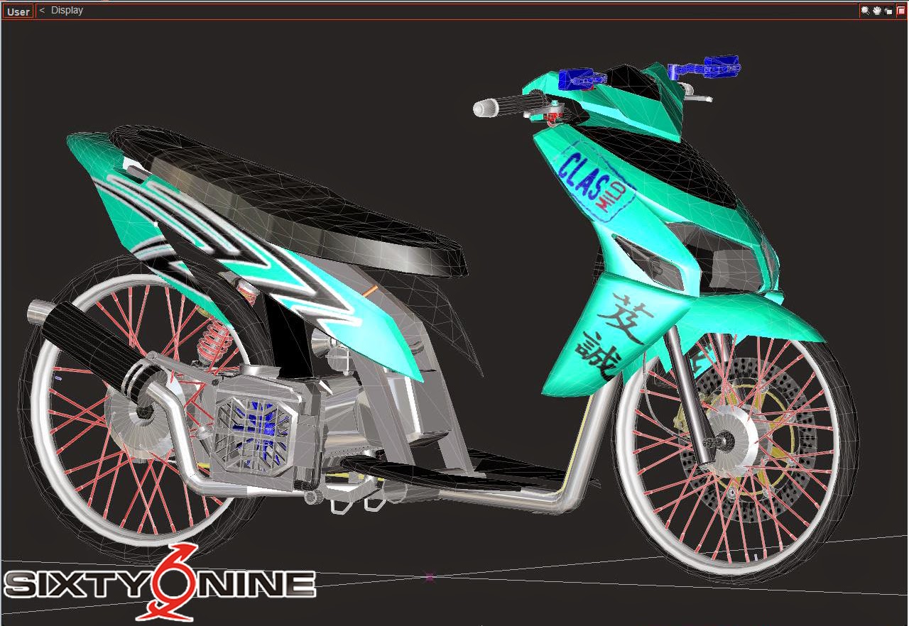 Honda Vario [Modif] - GTA SA MOD DRAG BIKE INDONESIA PC