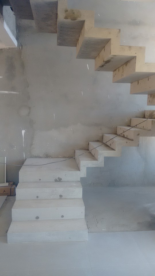 ESCADA EM CONCRETO ARMADO, ESCADA PRÉ-MOLDADO ITU, SOROCABA, SALTO ...