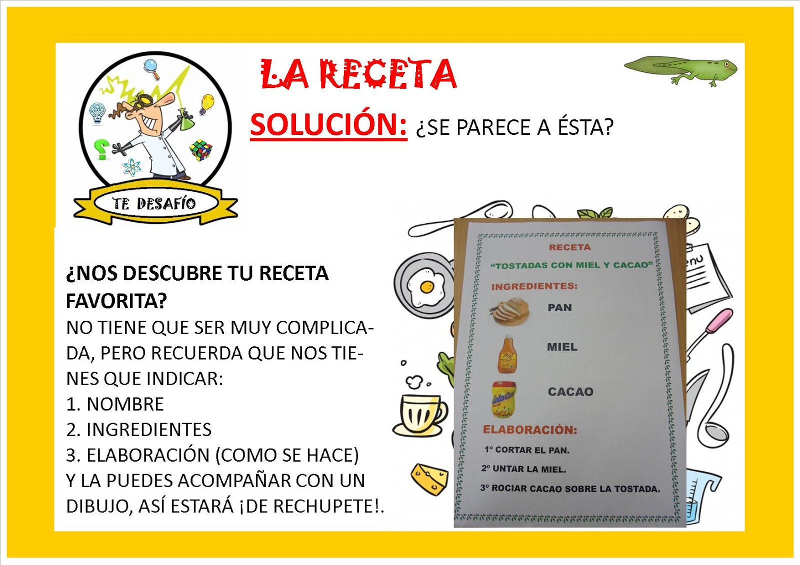 TE DESAFÍO: IV SOLUCIÓN RENACUAJOS 7 (16-3-2018)