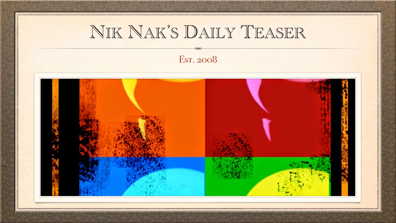 Nik Nak’s Old Peculiar: 2014