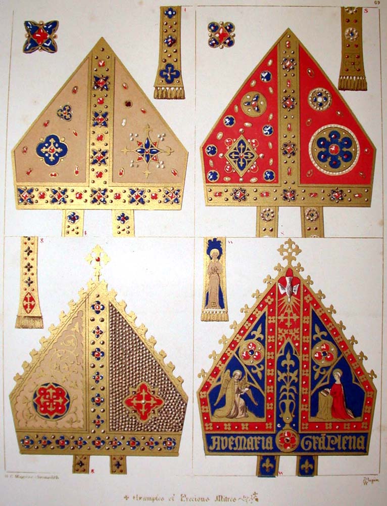 Modern Medievalism: Pontificalia II: the mitre and crozier