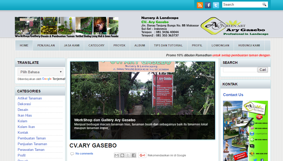 CV.ARY GASEBO - CV. ARY GASEBO