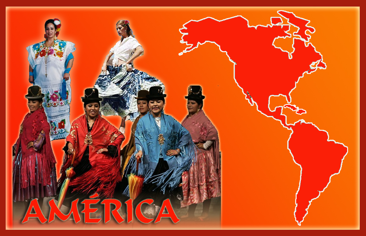 Enrique Aquino DESING: CONTINENTES + TRAJES TIPICOS...