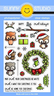Sunny Studio: Sneak Peek: Happy Owlidays, Eskimo Kisses & Build-A-Tag Dies!