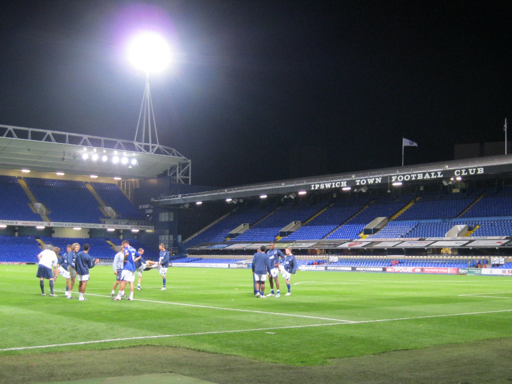 I.T.F.C. ITALIAN BRANCH: PORTMAN ROAD BY NIGHT
