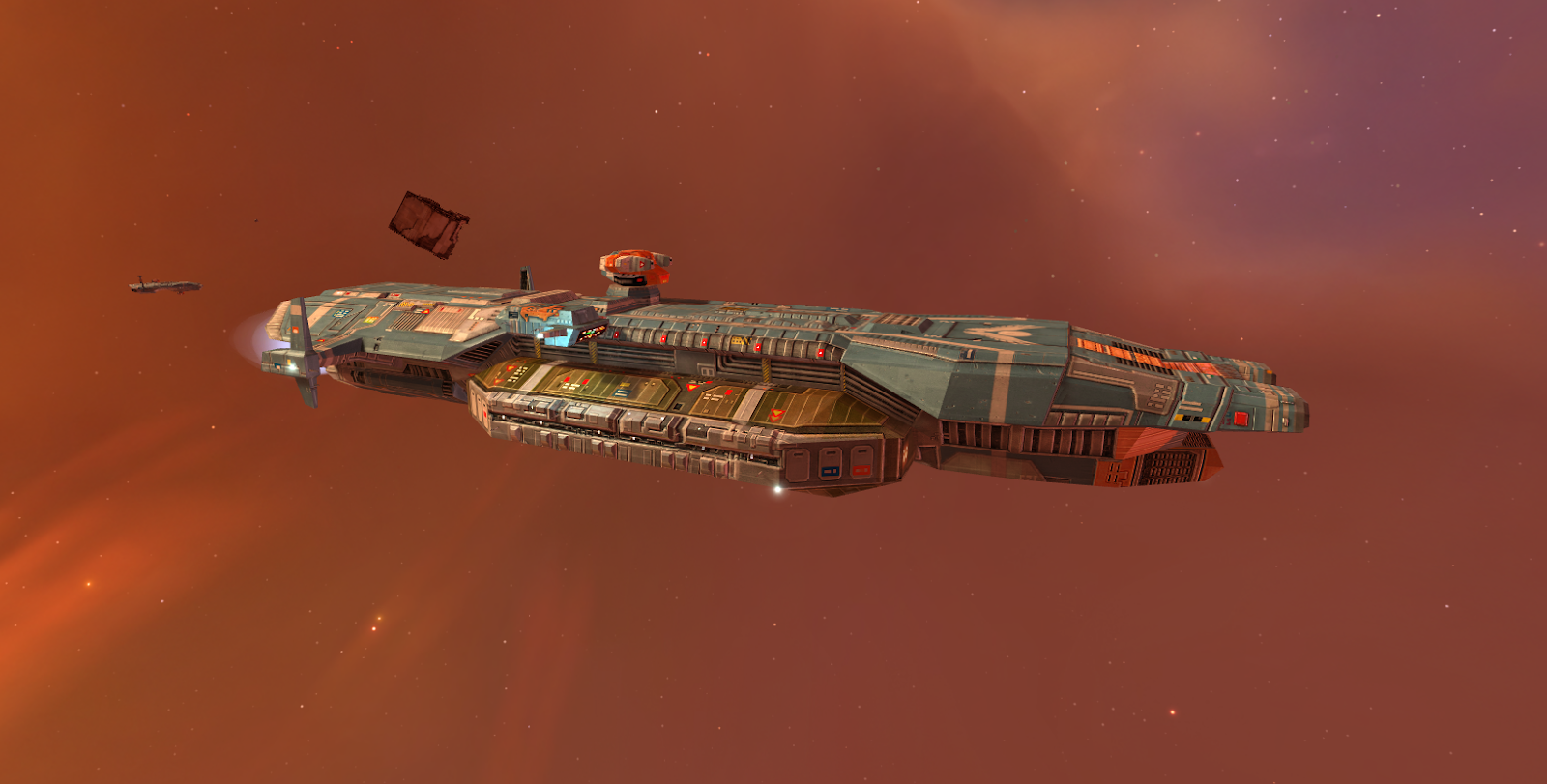"Homeworld 2 Remastered" Hiigaran Ships: Marine Frigate