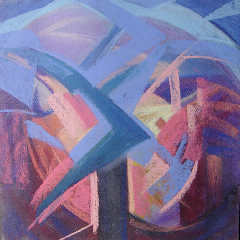 Artist Mirjana Krstevska: ORIGINAL ABSTRACT SOFT PASTEL PAINTINGS