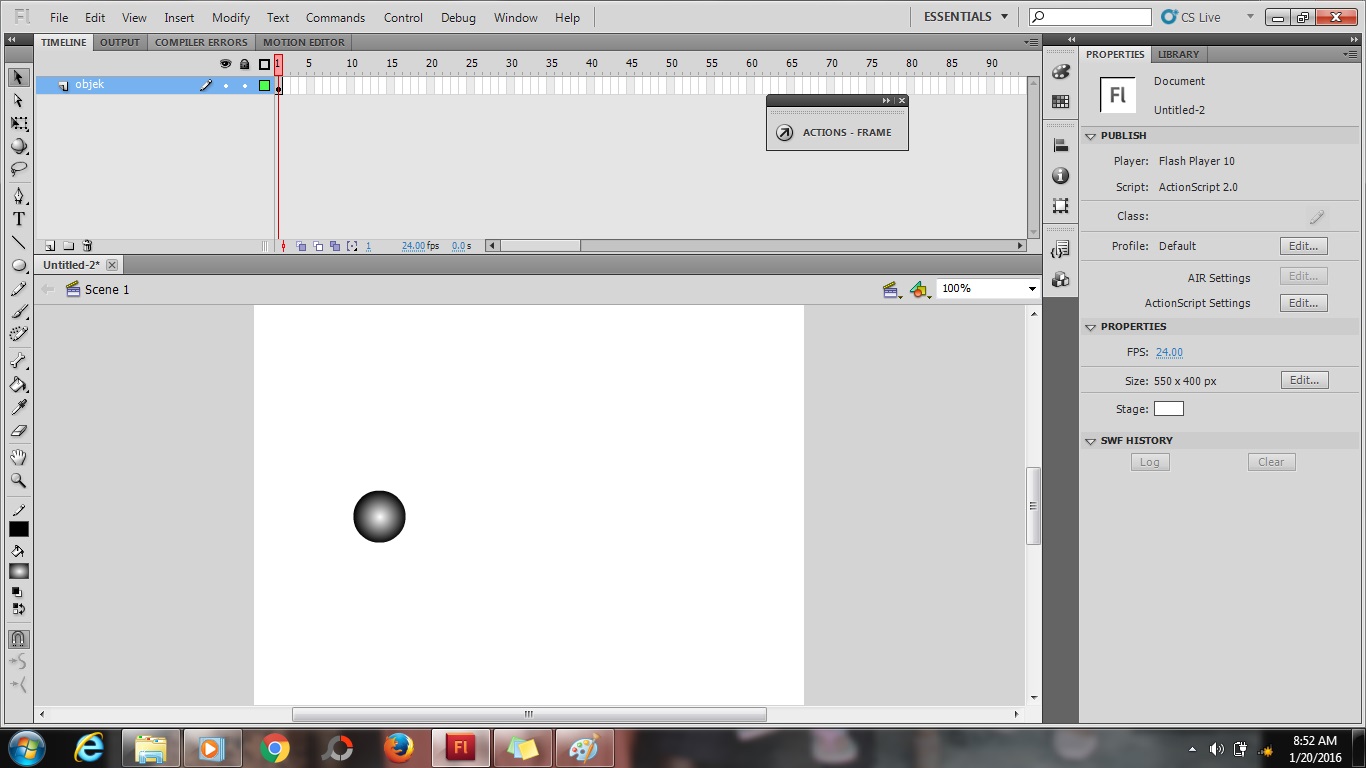 Cara Membuat Animasi Motion Guide di Adobe Flash ~ Menjelajahi ...
