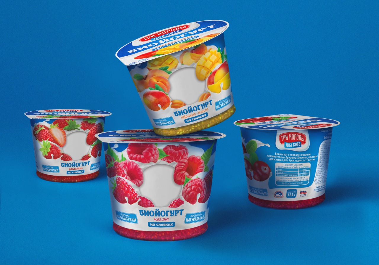 Bio Yogurts with cream 3K2K – Packaging Of The World