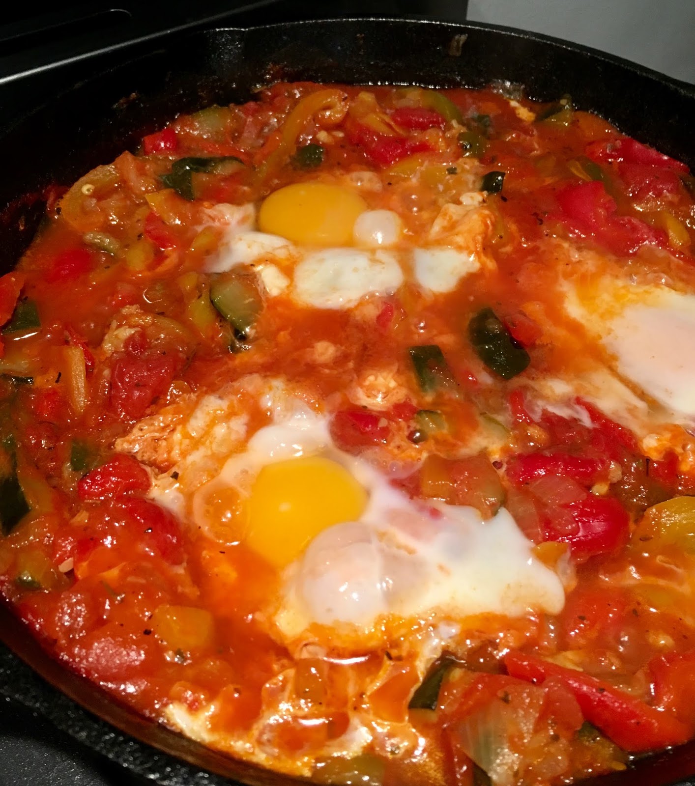 Tchoutchouka aux oeufs