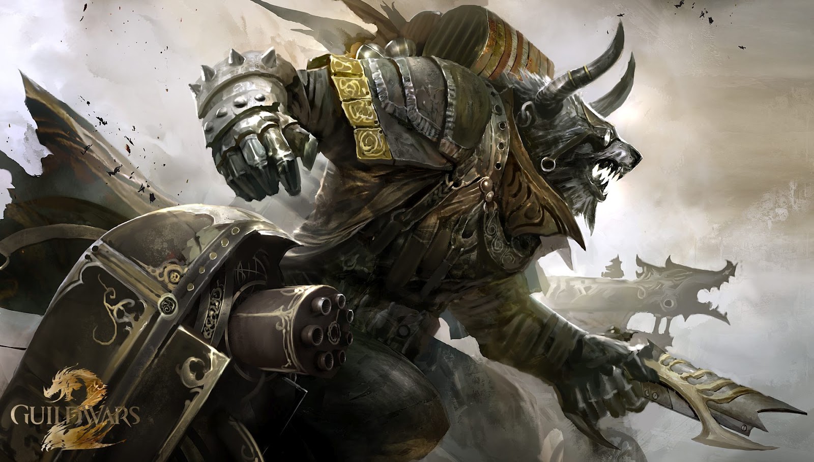 Guild Wars 2 Wallpapers: Charr Engineer Guild Wars 2 Wallpaper