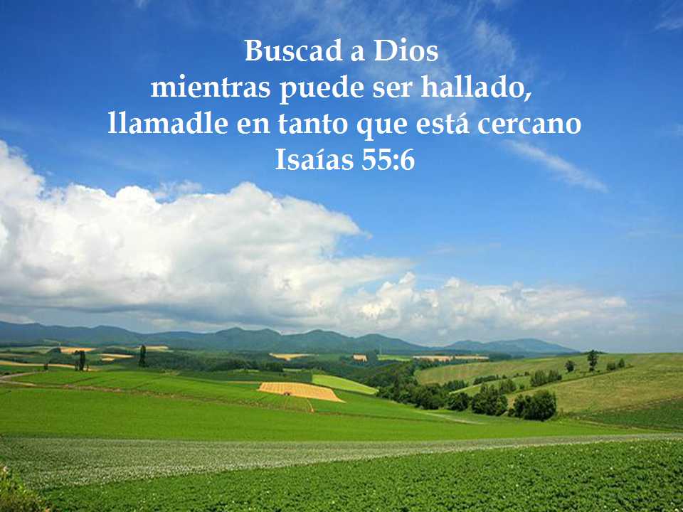 The word of God: Isaias 55:6