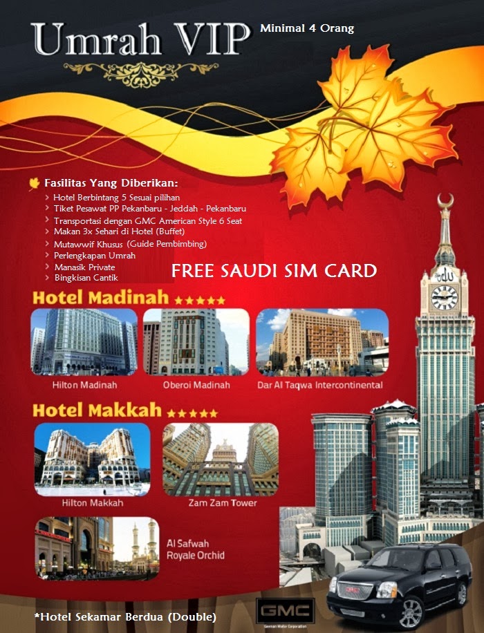 PAKET UMRAH CIP TOUR PEKANBARU