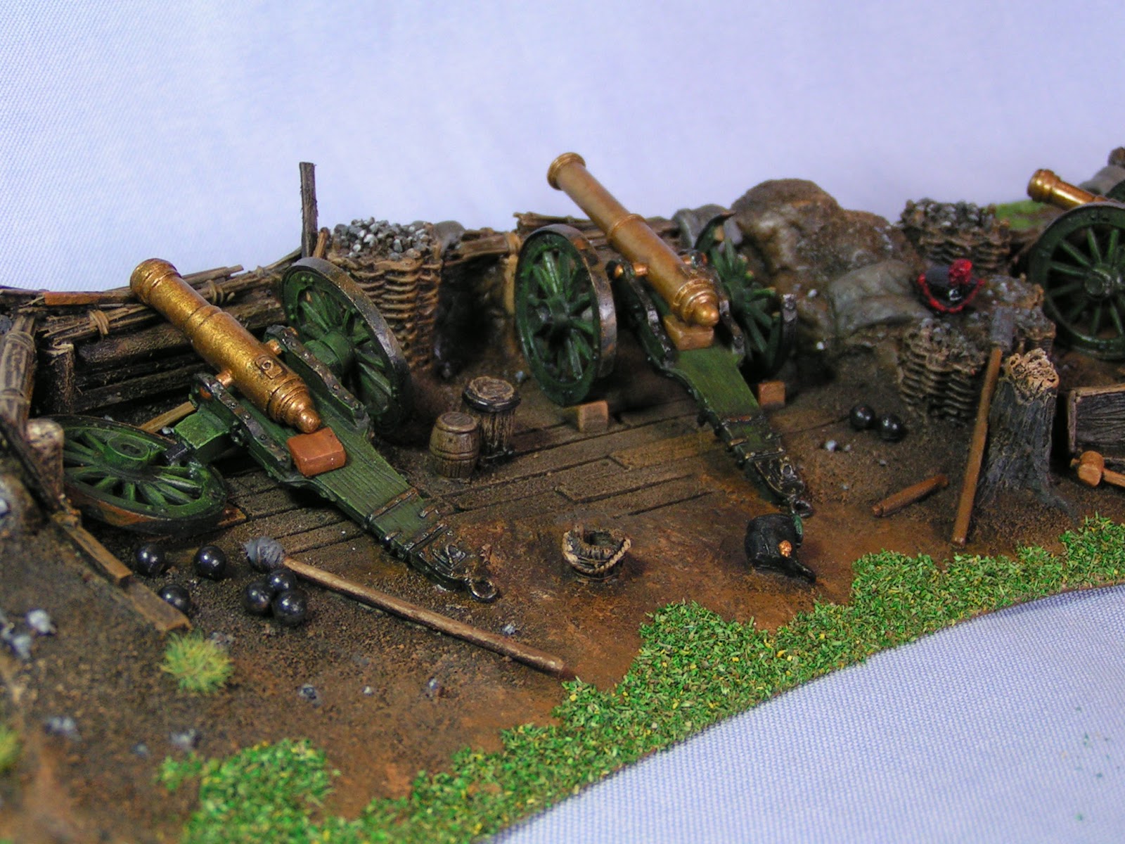 Dampf's modelling page: A Napoleonic Redoubt - Wargames Soldiers ...