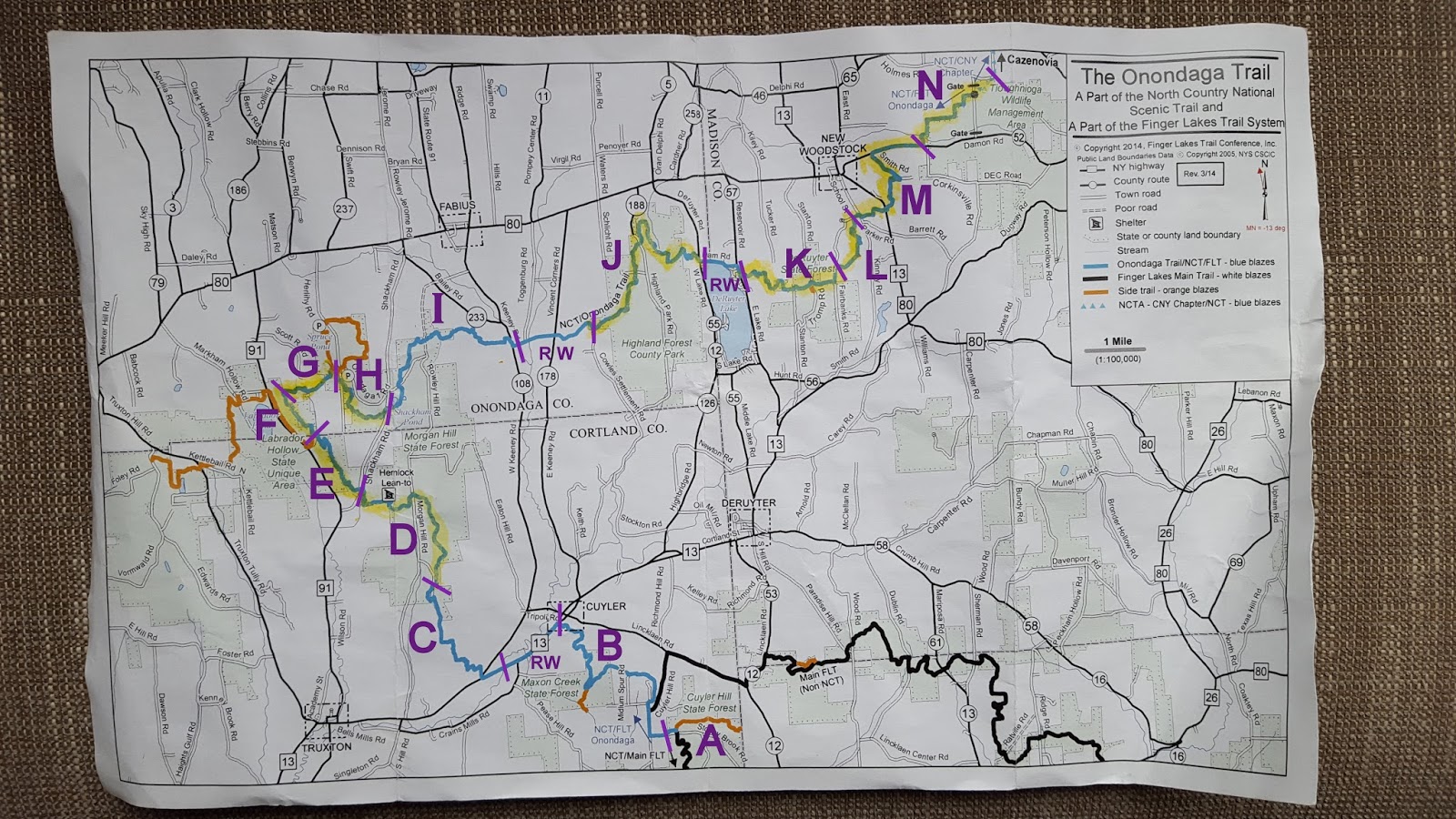 Sara Hikes... But Not Enough : Onondaga Trail