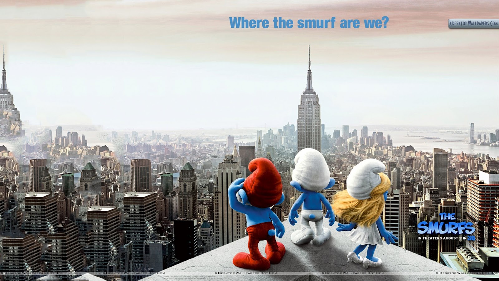 Animated Film Reviews: The Smurfs (2011) - Smurfs Take Manhattan!