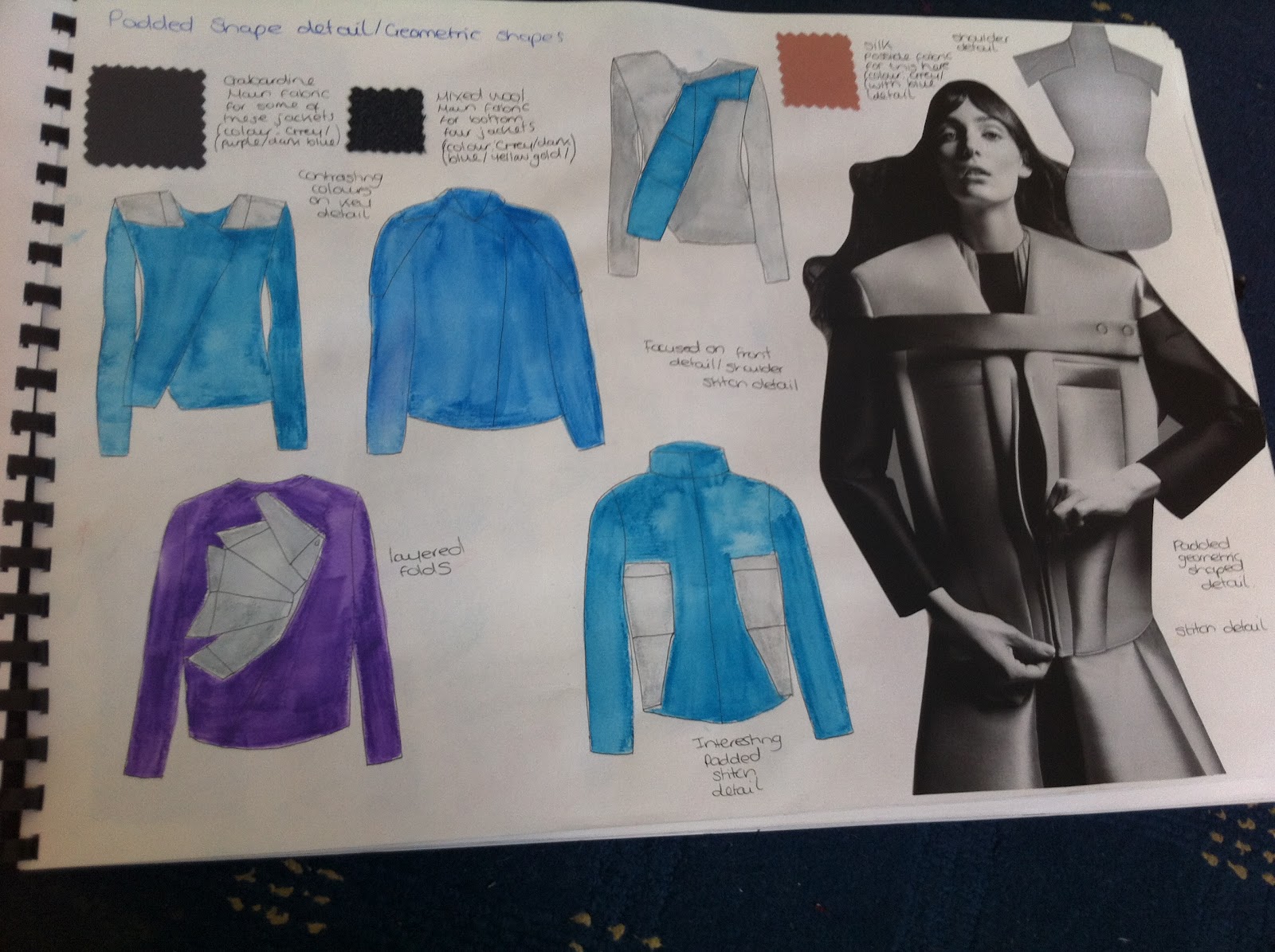 Fashion diary: Year 2 Application of Design: Design Development