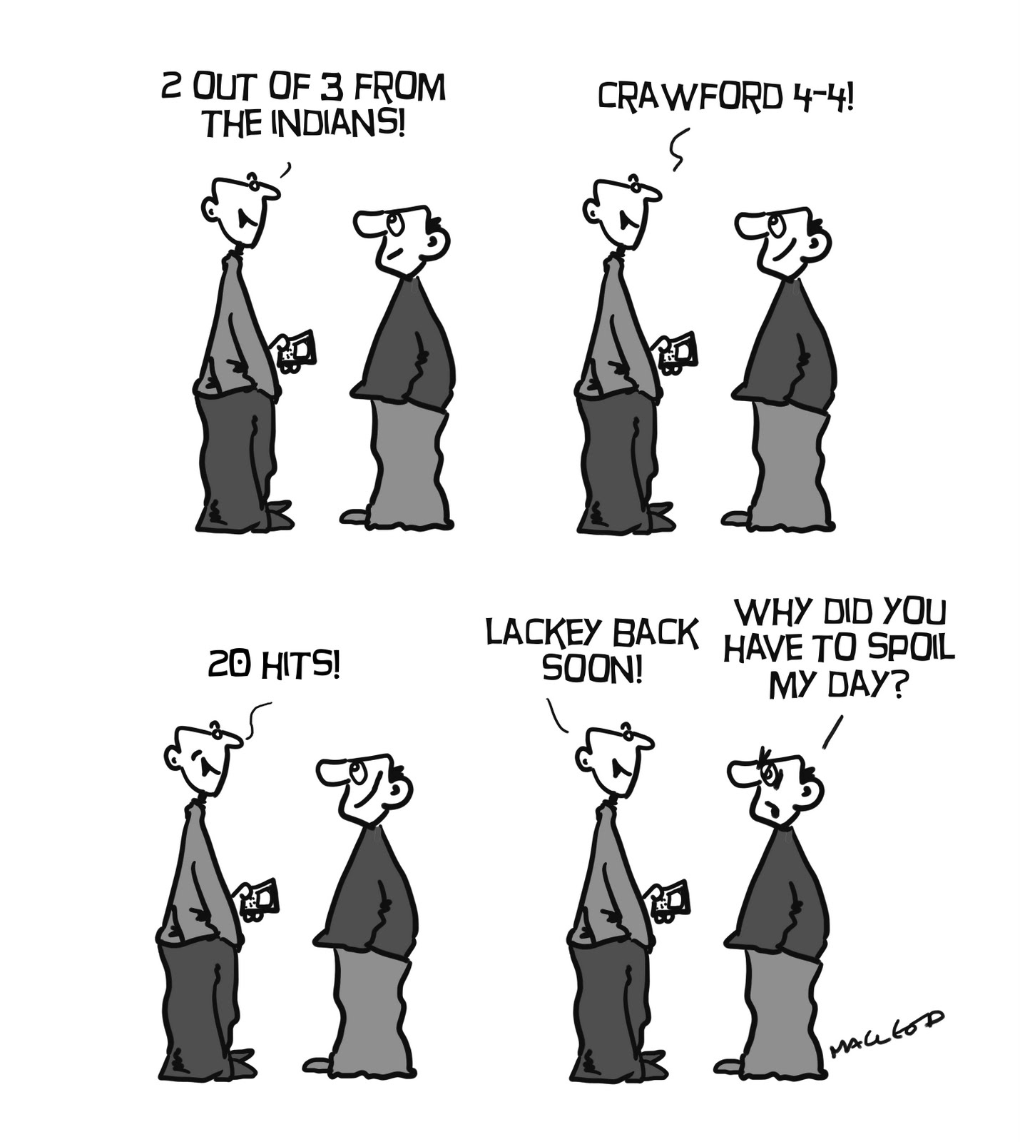 MacLeod Cartoons: Red Sox - it's Not all Good News