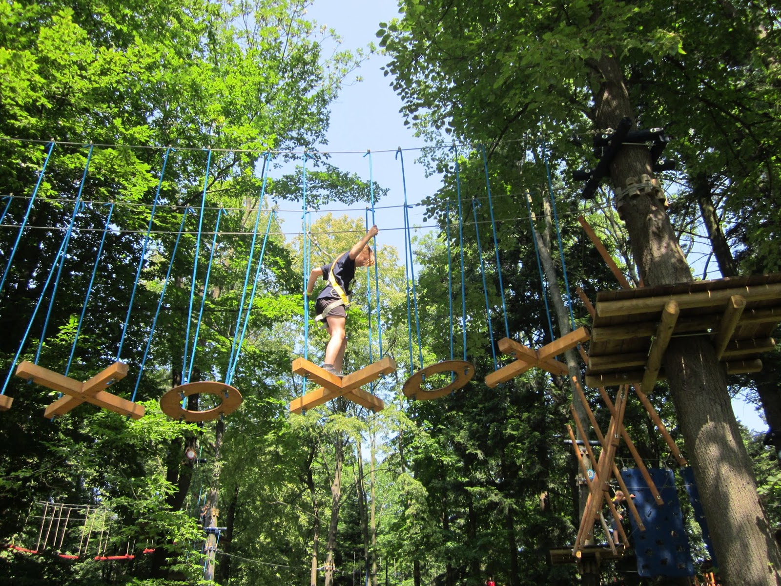 Z góry i pod górę: Myślenice Zarabie - Park linowy i inne atrakcje tego ...