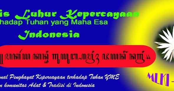 JAWA ADI: Daftar Aliran Kepercayaan Di Indonesia