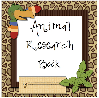 Funky First Grade Fun: Animal Research Book