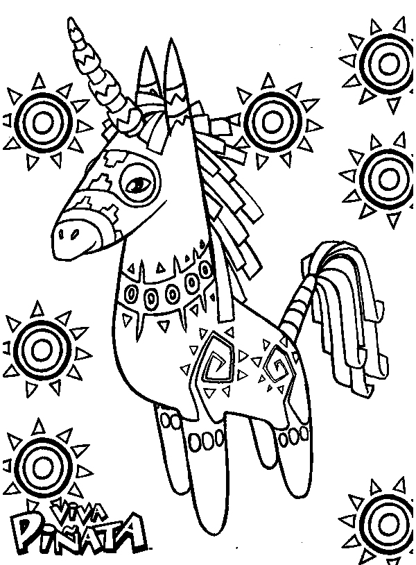 Cartoon Images For Colouring Pages: Viva Pinata Coloring Page