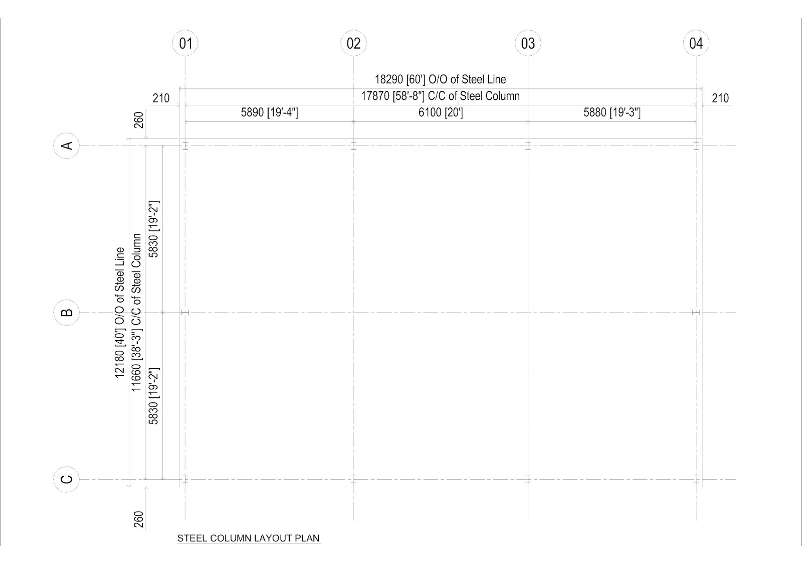Civil Engineering Solution: Selection of column spacing