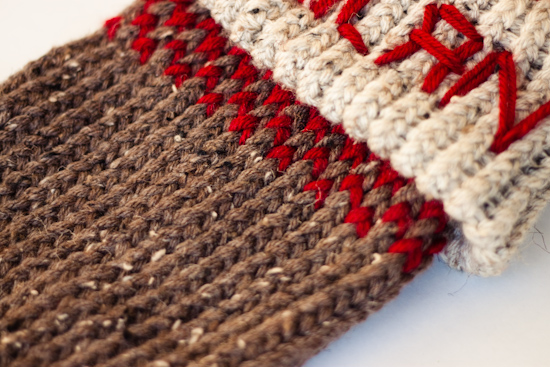 Strawberry Chic: DIY Tuesday: Easy Handmade Stocking