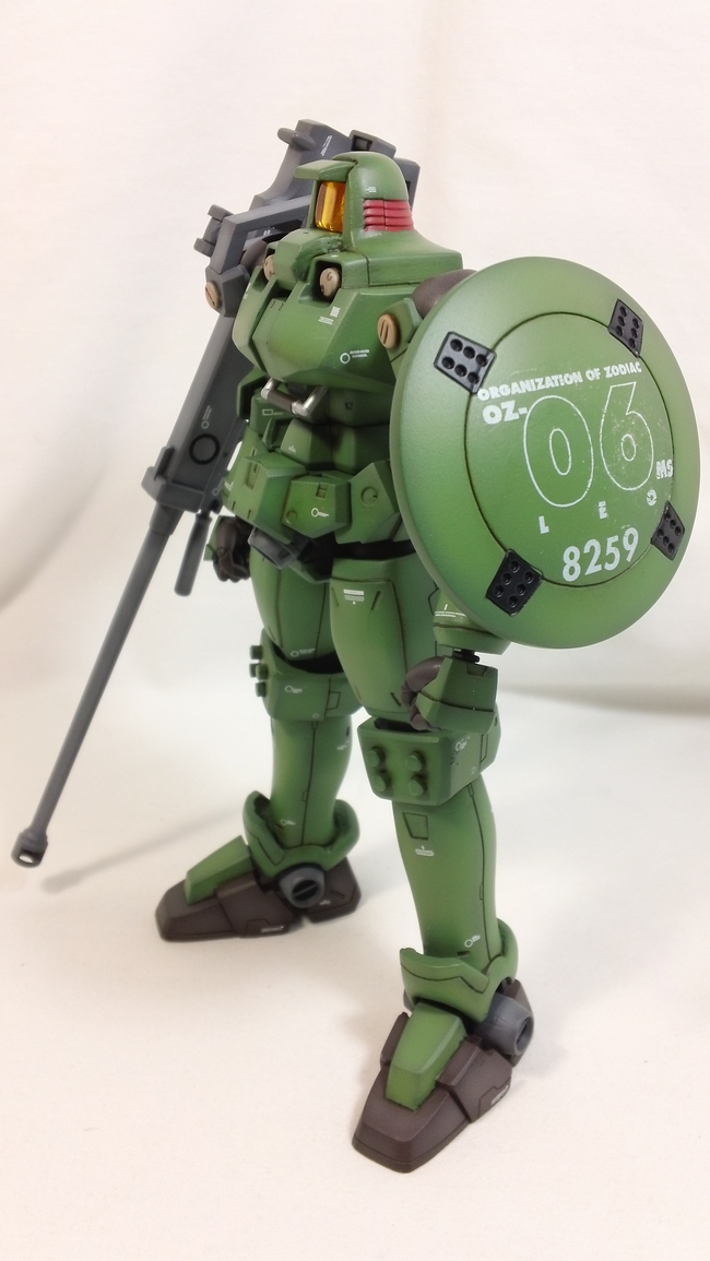 GUNDAM GUY: 1/100 Leo - Customized Build